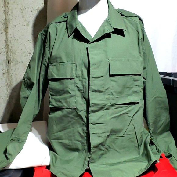 Propper | Jackets & Coats | Mens Military 4 Pocket Bdu Jacket Od Green ...